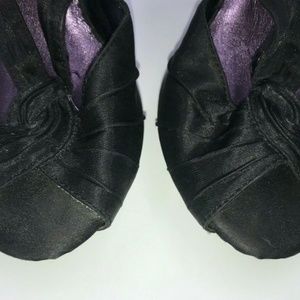 Vigoss | Shoes | Vigoss Womens Heel Satin Luxor Black Slingbacks 5 ...